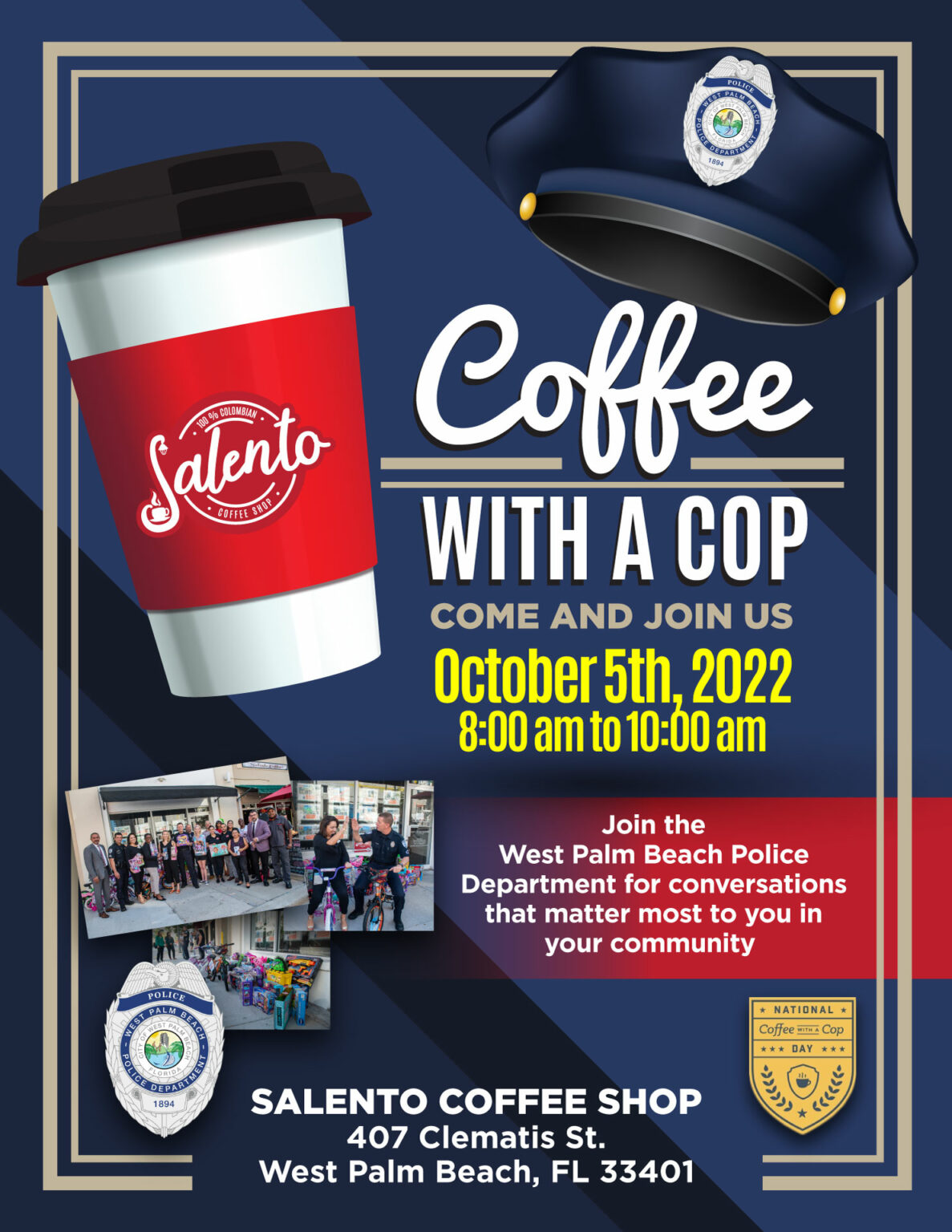 National Coffee With a Cop Day - West Palm Beach